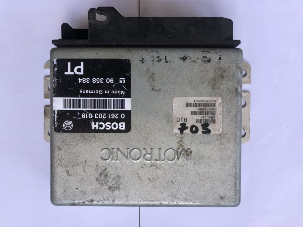 Opel, GM,Bosh ECU 0261203019 Motronic | MVC - Motors Vehicles Clinic