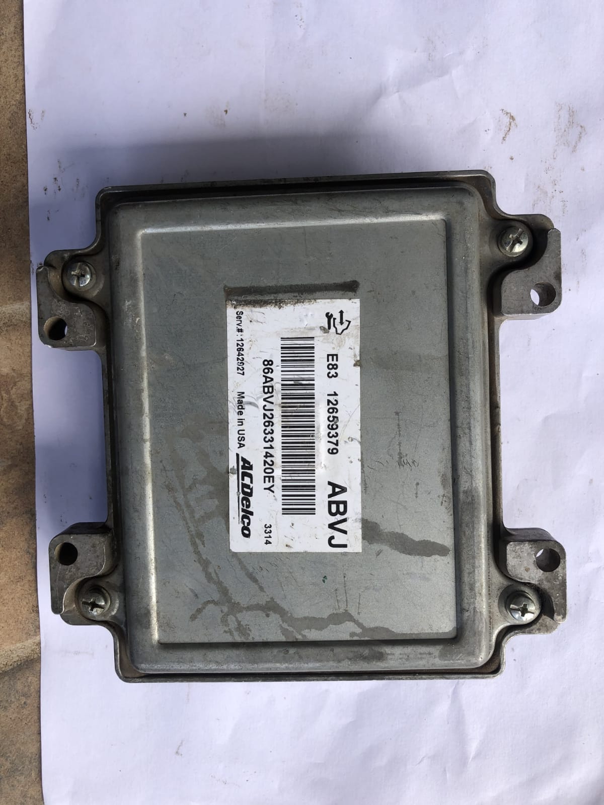 Chevrolet Agile Prisma ECU E8312659379 | Motors Vehicles Clinic