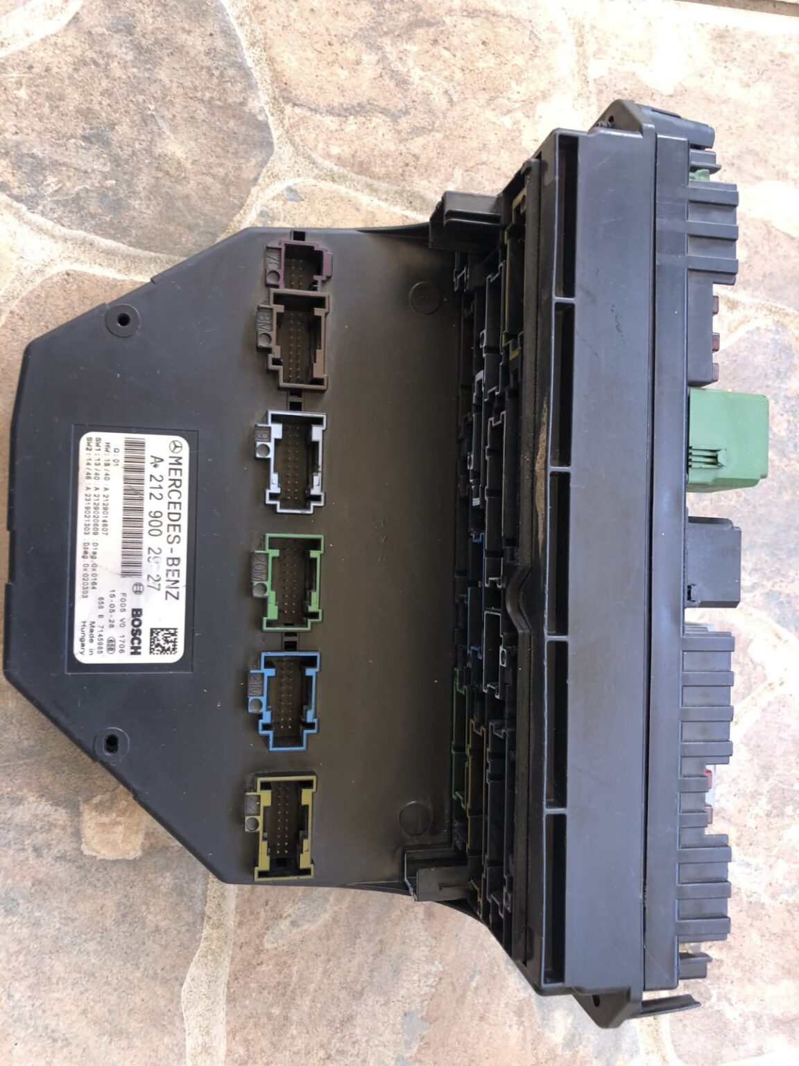 Mercedes Benz W207, W212, Fuse Box A2129002927 | MVC - Motors Vehicles ...